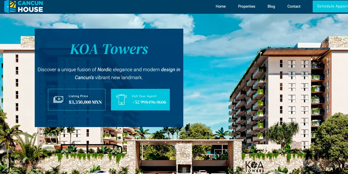 KOA Towers - Cancun House